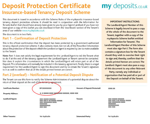 mydeposits - Tenant Dispute